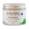 Mint Sweet Orange Toothpaste - Made Simple Skin Care