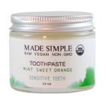 Mint Sweet Orange Toothpaste - Made Simple Skin Care