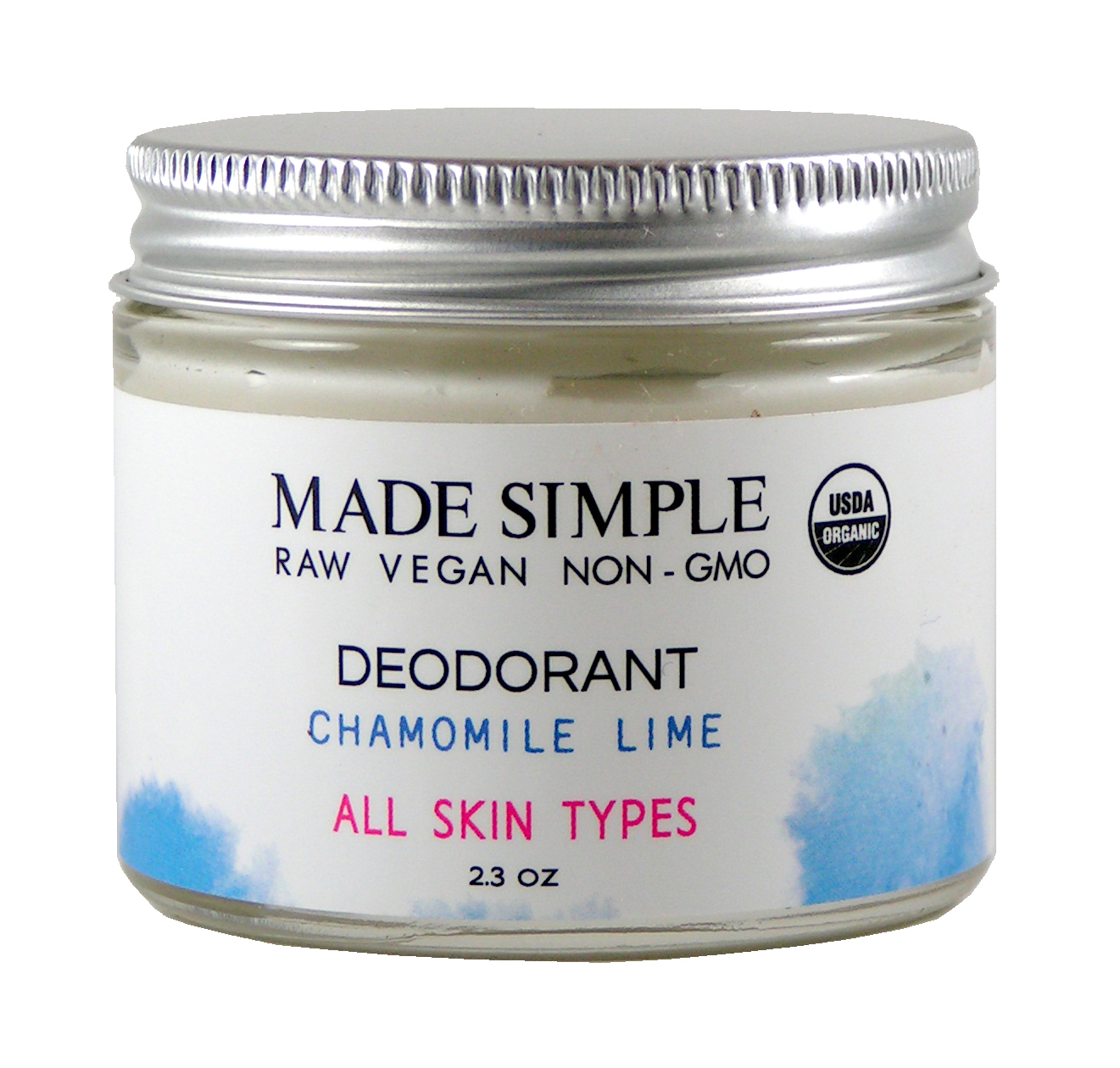 Chamomile Lime Deodorant - Made Simple Skin Care