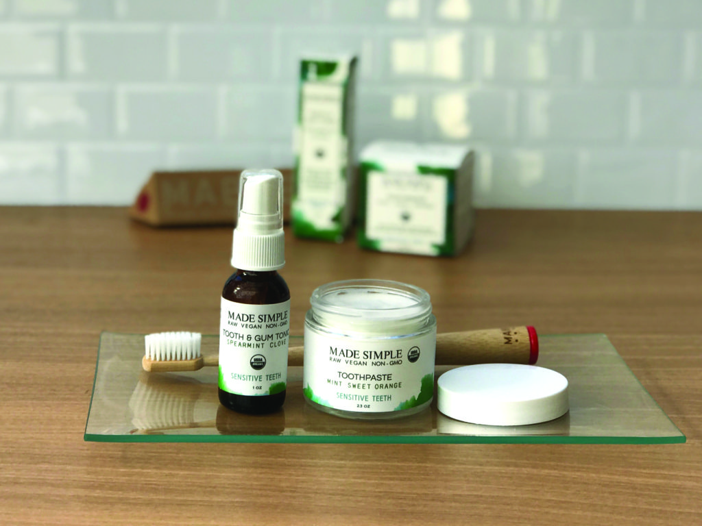 Organic Vegan Oral Care for Sensitive Teeth