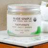 Certified Organic Vegan Toothpaste for Sensitive Teeth