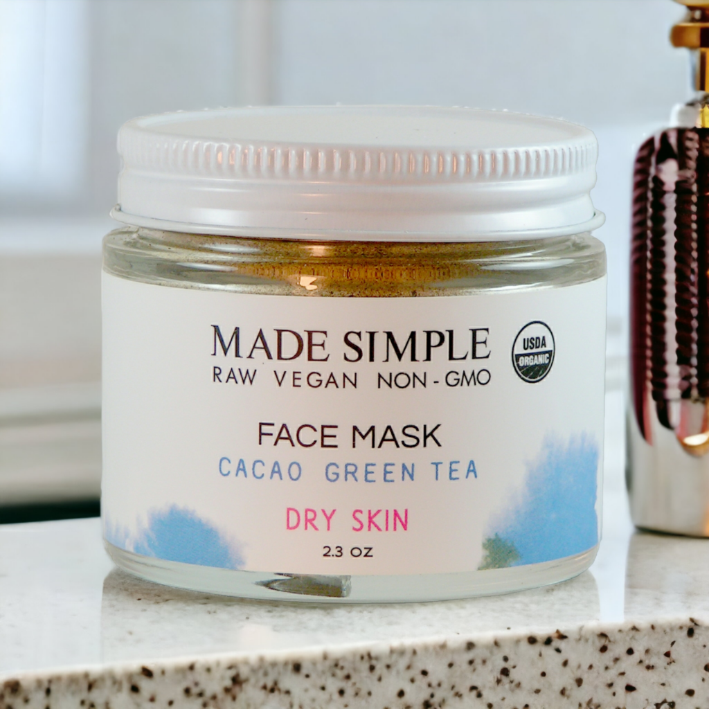 Certified Organic Vegan Mask for Dry Skin