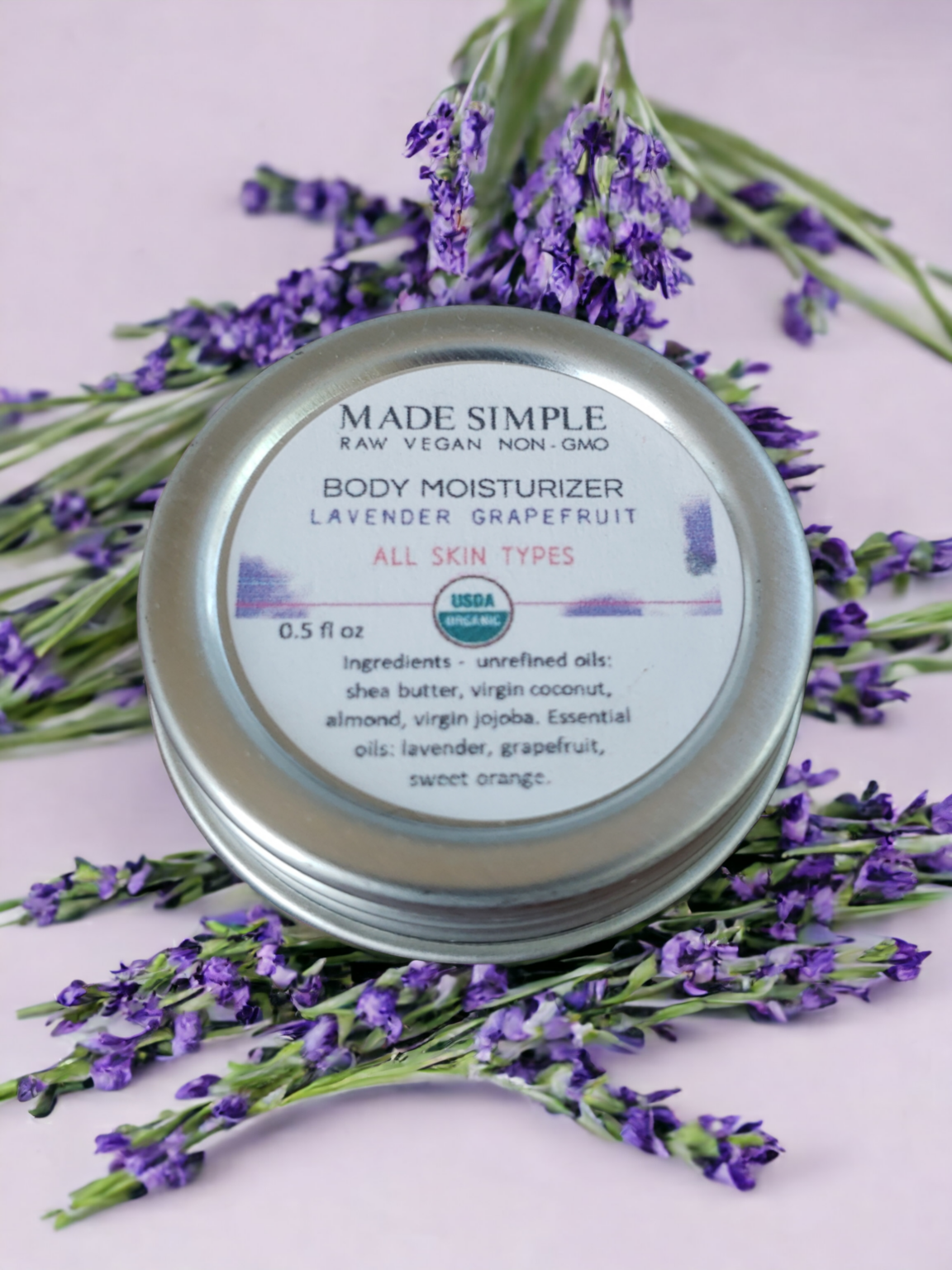Certified Organic Vegan Moisturizer Samples