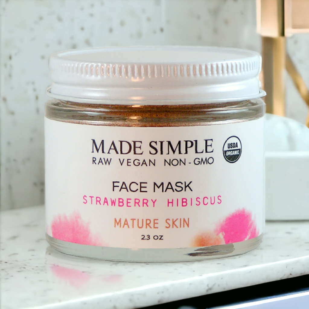 Certified Organic Vegan Mask for Mature Skin